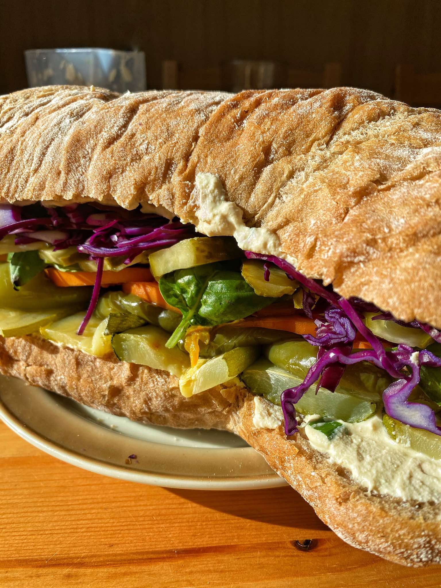 Loaded Veggie Sandwich - Tasty Simply Vegan