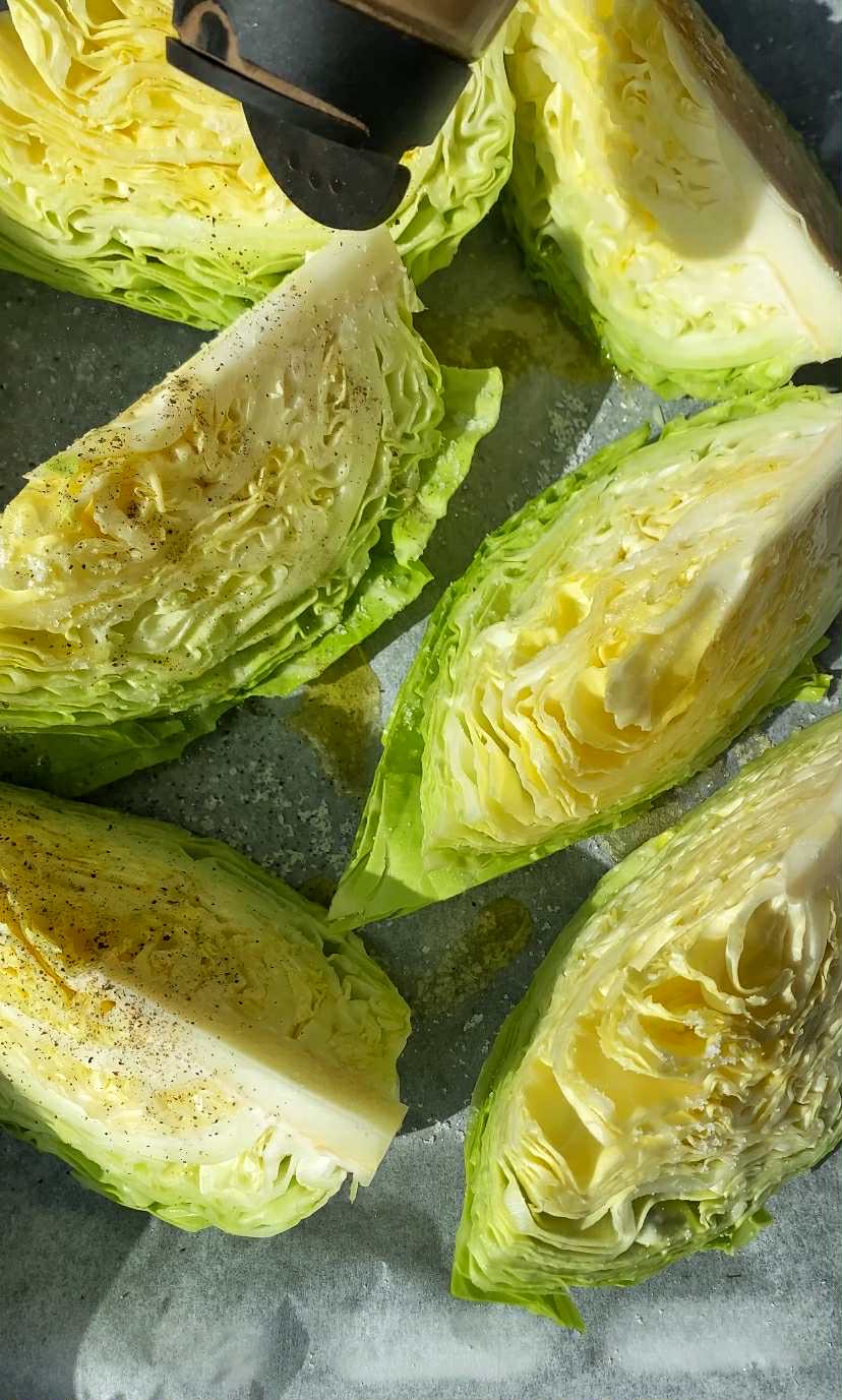 Roasted Cabbage with Romesco - Tasty Simply Vegan
